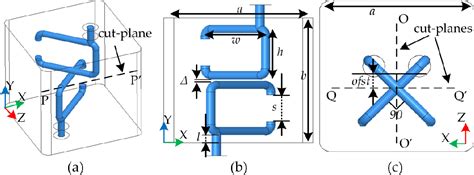 Figure 1 From Multiple Mode Wideband Bandpass Filter Using Split Ring Resonators In A