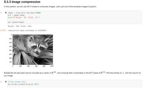 Solved Image Compression In This Section We Will Use Chegg