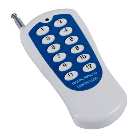 Button Rf Remote Control Learning Code Ev Long Range Meter Buy Mhz Rev Chip