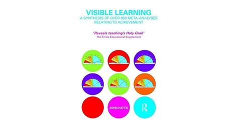 Visible Learning A Synthesis Of Over 800 Meta Analyses Relating To Achievement By John Hattie