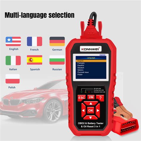 Konnwei Kw890 Oil Reset Tool With Cheap Oem Fee Oil Reset Tool Car Oil Reset Tool Car Battery