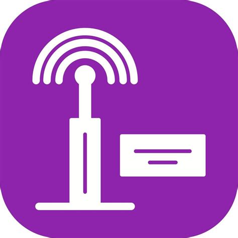 Signal Vector Icon 19939705 Vector Art At Vecteezy