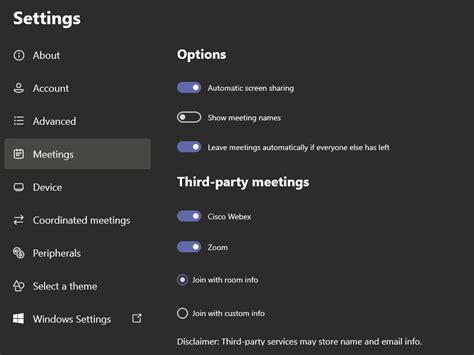 Microsoft Teams Room And Third Party Meetings Rmicrosoftteams