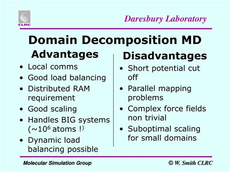 ppt the dl poly molecular dynamics simulation package powerpoint