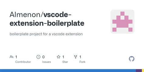 GitHub Almenon Vscode Extension Boilerplate Boilerplate Project For A Vscode Extension