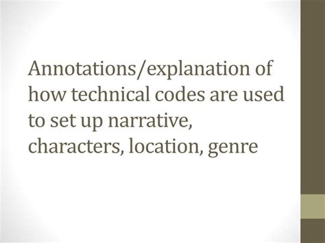 Annotations Ppt