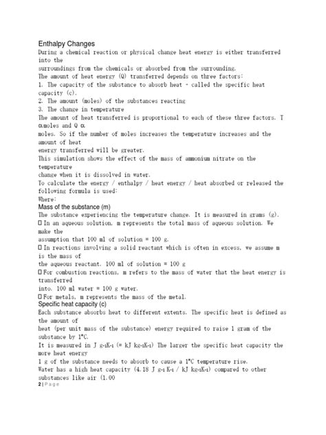 enthalpy method pdf enthalpy heat capacity