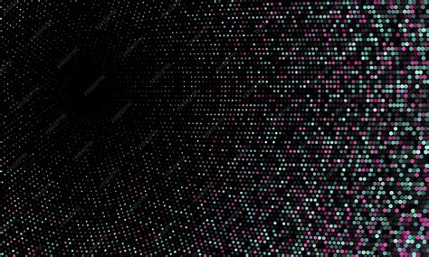 Premium Vector Abstract Dotted Print Halftone Canvas Gradient Texture Trendy Tech Pattern