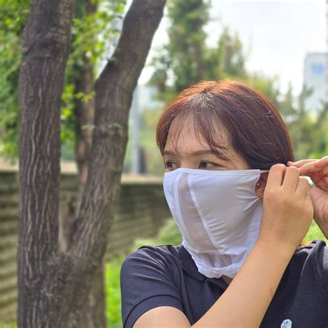 자외선 차단 마스크 국내산 여성 골프마스크 스킨쿨러 추천 네이버 블로그