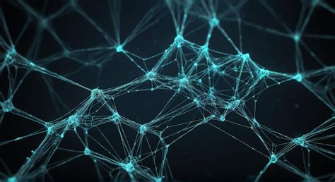 A computer generated image of a complex structure made of connected connected connected lines ...