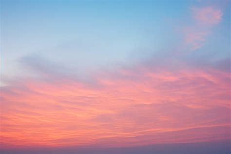 귀여운 색 일몰 하늘 일몰 하늘 자연 Png 일러스트 및 Psd 이미지 무료 다운로드 Pngtree