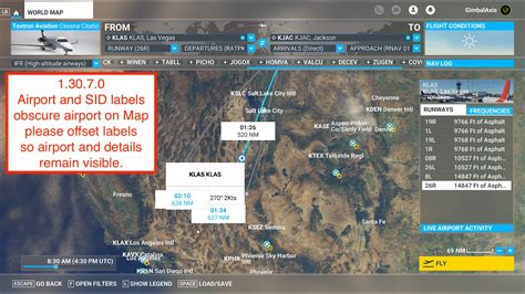 Improve World Map Label Spacing To Avoid Covering Chosen Airports