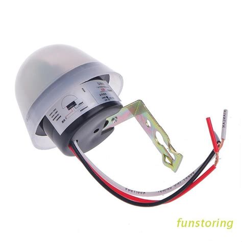 In Stock FUN Automatic Auto On Off Photocell Street Light Switch DC AC V A Sensor Switch