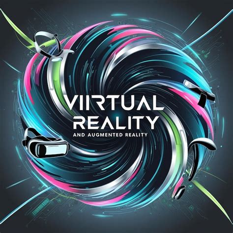 A Futuristic Illustration Of Virtual Reality Technology Premium Ai Generated Image