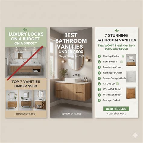 8 Best Bathroom Vanities Under 500 The 2026 Budget Luxury