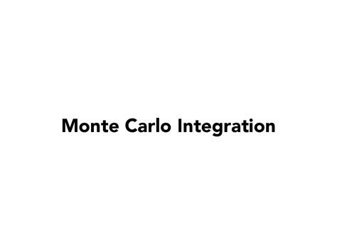 Cs184284a Lecture 12 Monte Carlo Integration
