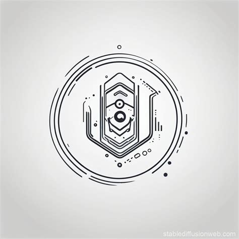 Minimalistic Software Engineer Logo Stable Diffusion Online