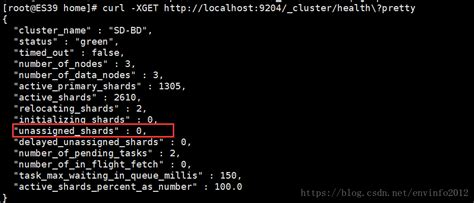 es06 elasticsearch unassigned错误解决（手动处理） es security 6 unassigned csdn博客