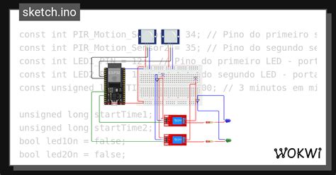 Projeto Microprocessadores 2 Wokwi ESP32 STM32 Arduino Simulator