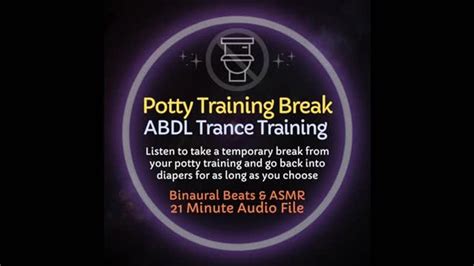 Potty Training Break ABDL Diaper Trance Training ASMR TheDiaperTrainer Clips Sale