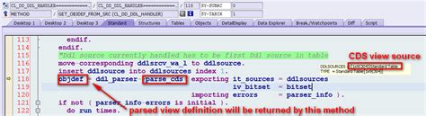 sap abap central how is view source in eclipse converted to abap view