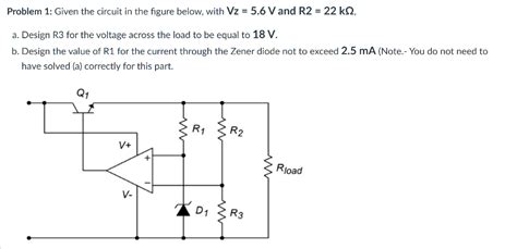 Solved Problem Given The Circuit In The Figure Below Chegg
