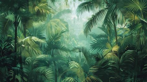 Rainforest Wallpaper Premium Ai Generated Image