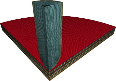 Finite Element Model For Impact Simulation Carbon T800 17 Layer Laminate Download