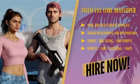 Be Your Fivem Developer Esx By Ebrahimjamali Fiverr