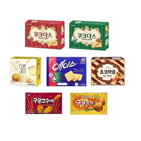 집에서도 회사에서도 딱좋은 큰과자 7종 쿠크다스2종 구운감자slim 에이스 쵸코하임 홈플러스 택배배송