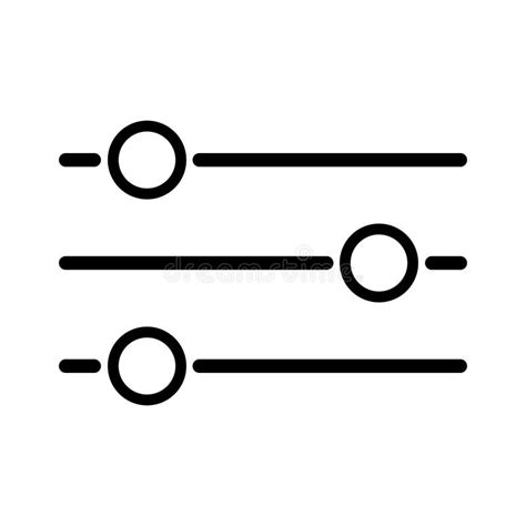 Volume Mixer Control Icon Filter Sound Symbol Button Switch Sign