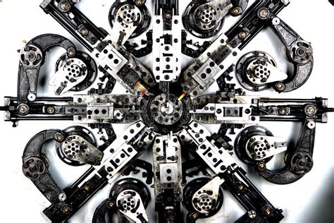 CNC SPRING COILER Stock Photo Image Of Large Length 127952138