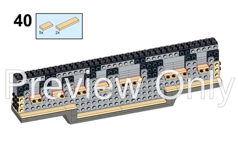 Lego Moc Sci Fi Train Car Vagon Inspired The Borg Cube By Josszo