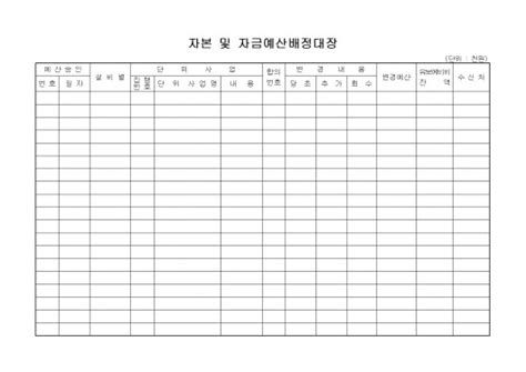설문지사내교육요구조사 부서별서식 폼114