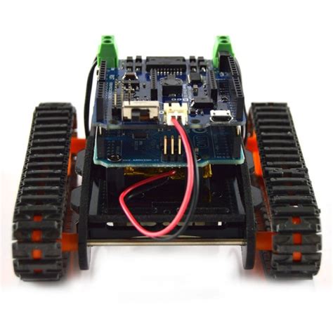 Kit Robot Tanc Mini Dfrobotshop Rover Compatibil Arduino Emagro