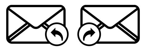 reply or forward message flat icon for apps and websites 26737723