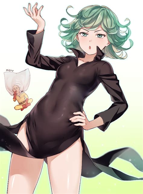 Tatsumaki And Saitama One Punch Man Drawn By Meryyangmalgage