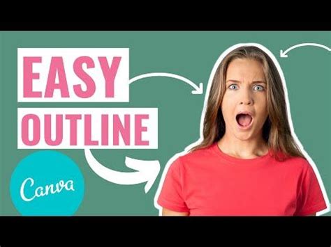 How To Add An Outline To An Image In Canva White Outline Outline