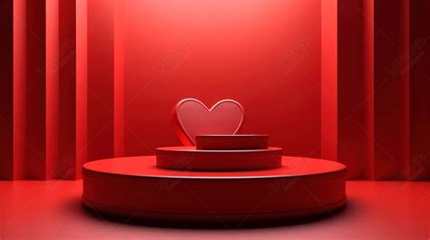 발렌타인데이 제품 쇼케이스 3d 연단과 하트 모양 선물 상자로 사랑을 품으세요 발렌타인데이 제품 쇼케이스 3d 연단과 하트 모양 선물 상자로 사랑을 품으세요 사진