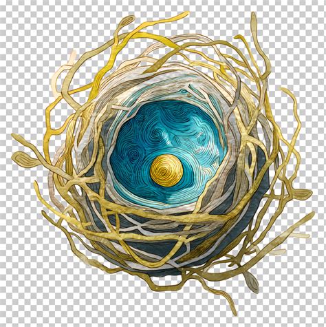 Nest Abstract Nest With Swirling Center Png Clipart Abstract Nest