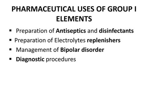 Group I Elements Pptx