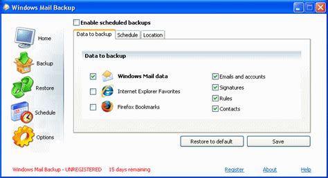 Windows Mail Backup Software Adolix Windows Mail Backup