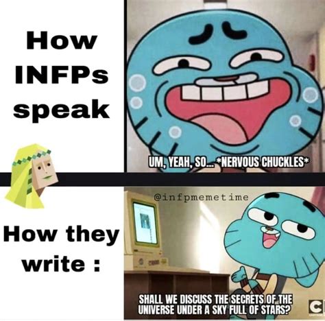 Pin By ♛ The Emo 𝕀ℕ𝔽ℙ ♛ On Mbti Memes Infp Personality Type Infp