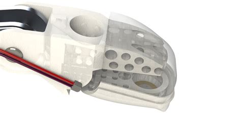 Cad Drawing Of Sensorized Schunk Sih Index Finger The Mems And Piezo Download Scientific