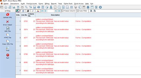 Itr Validation Xml Error Isin Code Invalid