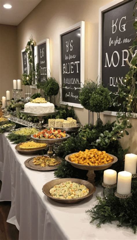 Buffet Table Decor Ideas Stylish Setup And Inspiration