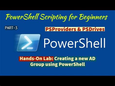 How To Create Active Directory Users With Powershell Youtube