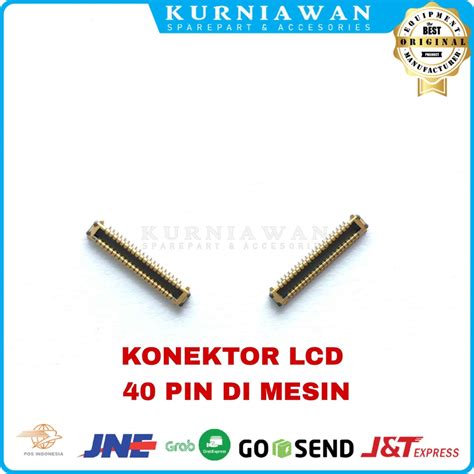 Mesin Lcd Connector Lcd Socket Fpc Samsung A A G A F Pin On Machine Shopee Philippines