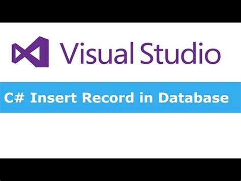How To Insert Data In Sql Using C Windows Application Online IT Tutorials Video Trainings