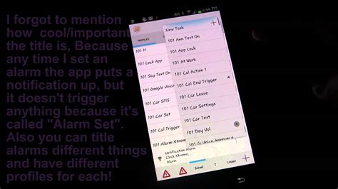 tasker 101 tutorial lesson 19 trigger task w notification from any